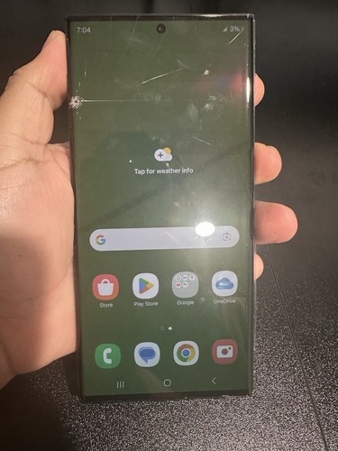 Samsung Galaxy S23 Ultra - Black - 256GB - *AS-IS FOR SALVAGE/PARTS ...