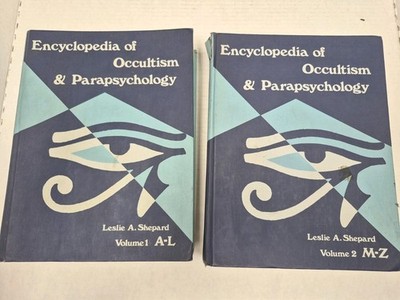 Encyclopedia Of Occultism & Parapsychology 1979 2 Volume Set Gale ...