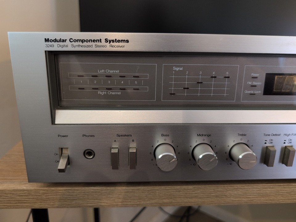 Modular Component System MCS 3249 Digital Synthesized Stereo Receiver ...