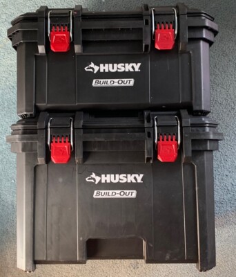 Husky Build-Out Rolling Tool Box Large Tool Box | eBay
