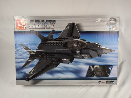 F-35 Fighter Jet Aircraft Building Blocks MOC Military Stealth Bricks ...