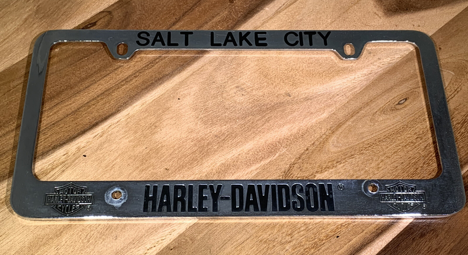 Harley-Davidson of Salt Lake City Utah Motorcycle License Plate Frame ...