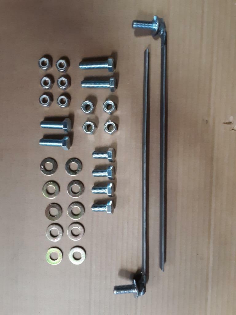 Western SnowEx 67960-1 Snow Plow Mount Bolt Kit 1999-2006 Chevy GMC ...