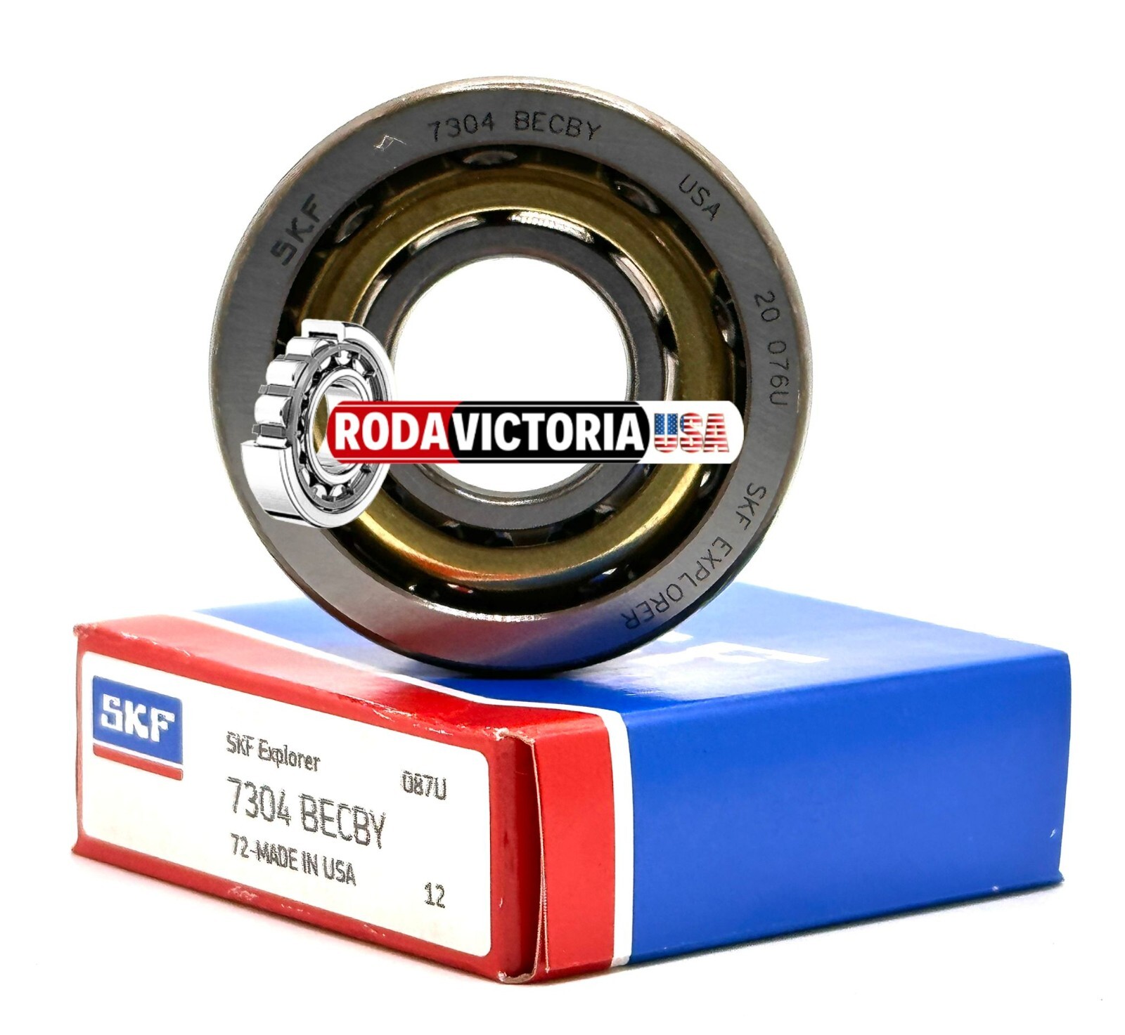 SKF 7304 BECBY ANGULAR CONTACT BALL BEARING 20x52x15mm | eBay