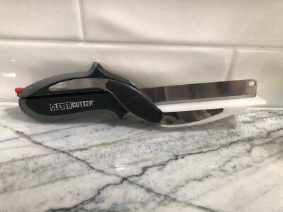 2-in1 Kitchen Food Cutter "Clever Cutter" Slicer w/ Cutting Board ...