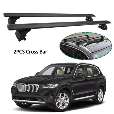 2PCS Cross Bar Roof Rack For BMW X3 G01 2018-2024 Luggage Cargo Bars ...
