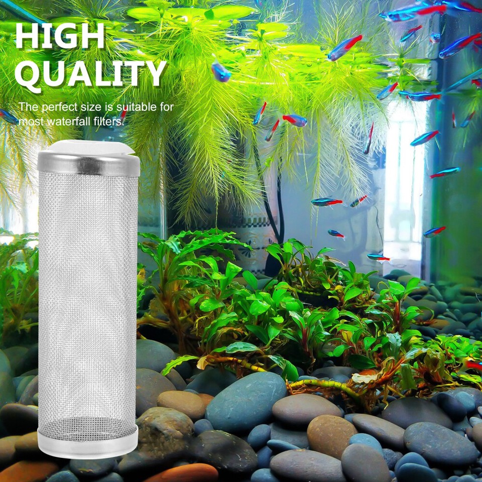 Mesh Cover Fish Tank Net Cover Aquarium Filte Guard | eBay