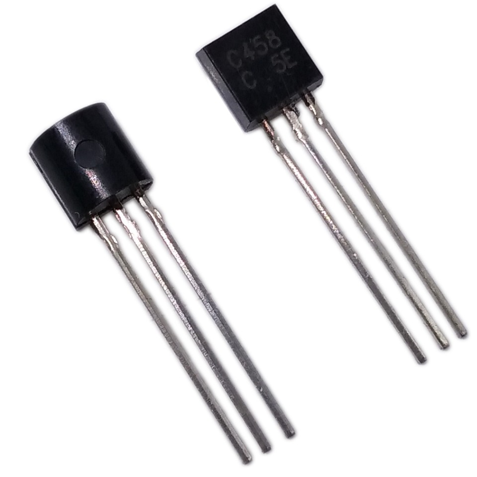 US Stock 50pcs 2SC458 C458 TO-92 30V 100mA 200mW NPN Transistor | eBay