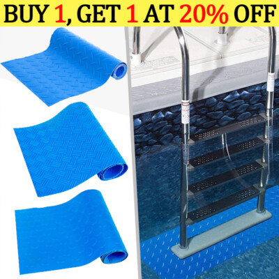 Swimming Pool Ladder Mat Non Slipping Texture Rubber Protective Floor ...