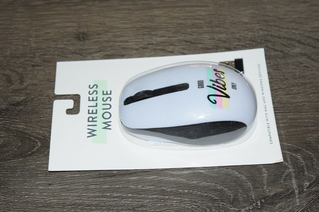Vibes Vivitar Wireless Mouse for Mac Windows Compatible White/black for ...