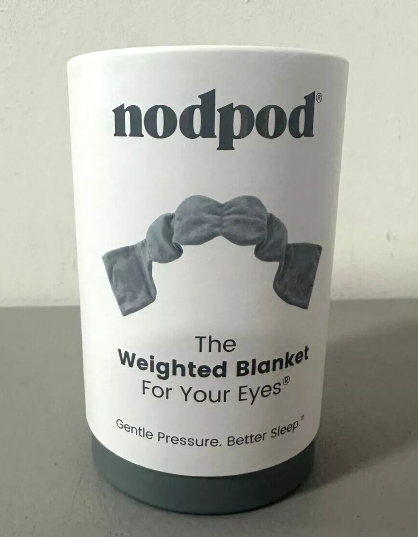 Nodpod Gentle Pressure Sleep Mask | Patented Design Eye Pillow ...