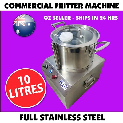 Commercial Food Processor Fritter Machine 1100W 10L Meat mincer ...