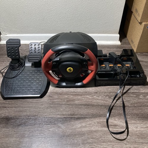 ThrustMaster Ferrari 458 Spider Racing Wheel Pedals for Xbox For Parts ...