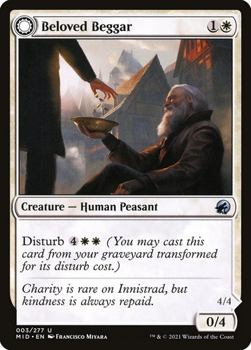Beloved Beggar // Generous Soul - MTG Cards Shop | eBay