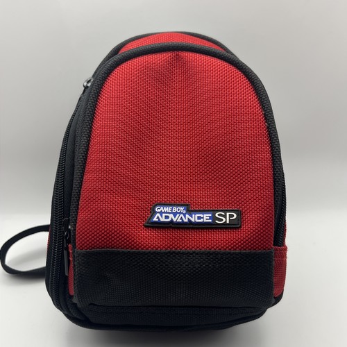 Nintendo Game Boy Advance SP Carrying Case Bag, Red, Vintage Pouch Mini ...
