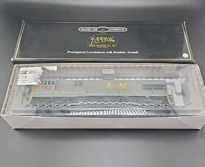 HO Scale Atlas Louisville & Nashville Locomotive L&N 1528 U28C Train | eBay