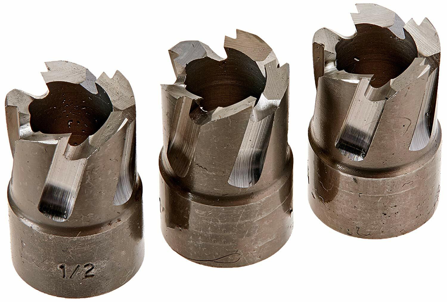 3 Pack Blair 11116-3 Rotabroach Hole Cutter 1/2" Diameter 3/8" x 24 ...
