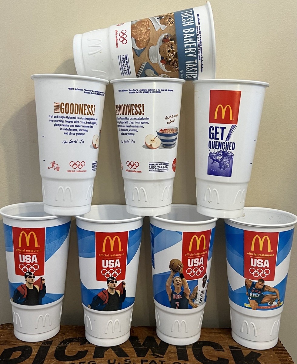 Mcdonalds 32 Oz Soda Cup Choice 32 Oz. Translucent Cold Cup Flat Lid