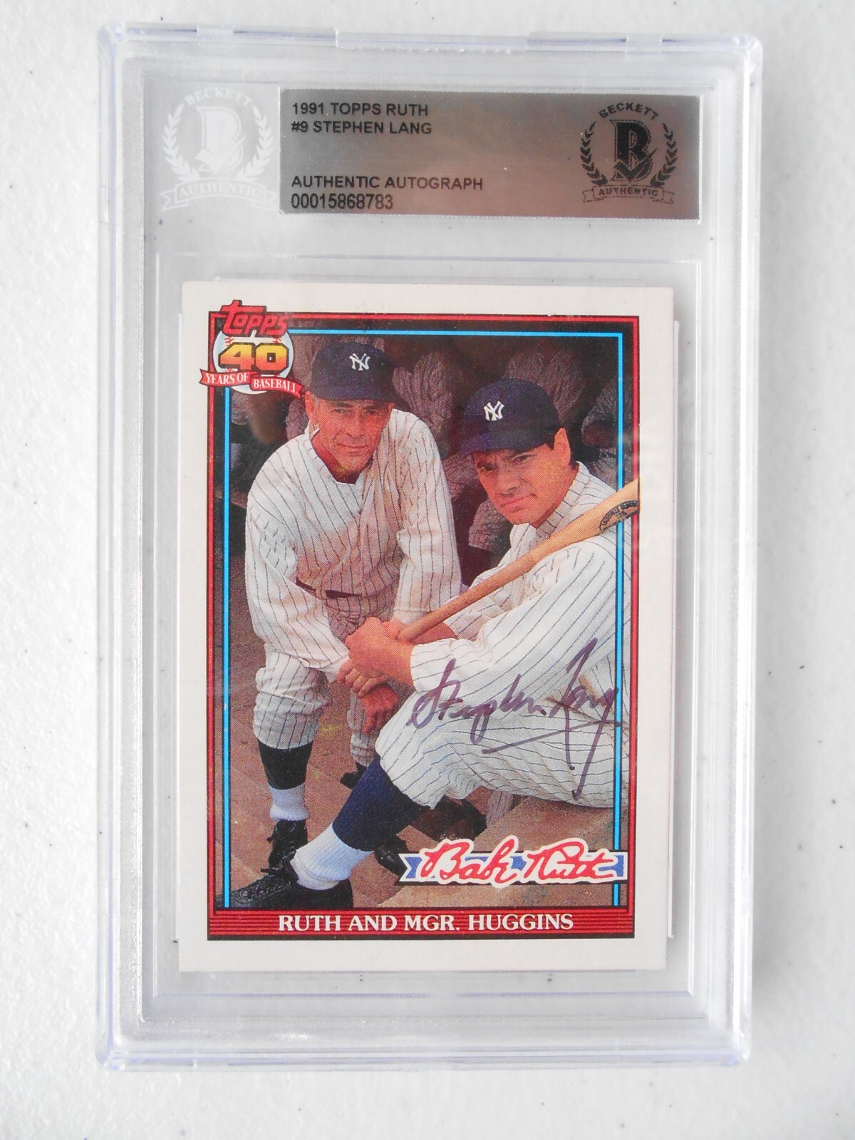 Babe Ruth Autographed Memorabilia | Signed Photo, Jersey, Collectibles ...