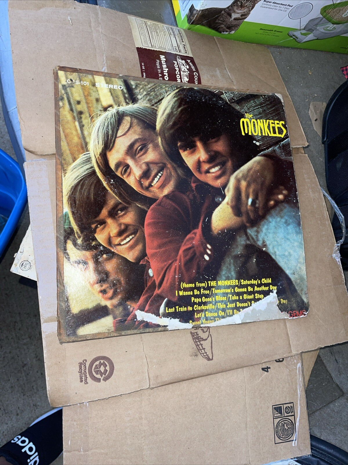 THE MONKEES MEET THE MONKEYS VINYL RECORD COLGEMS 1966 (WTF72)s | eBay