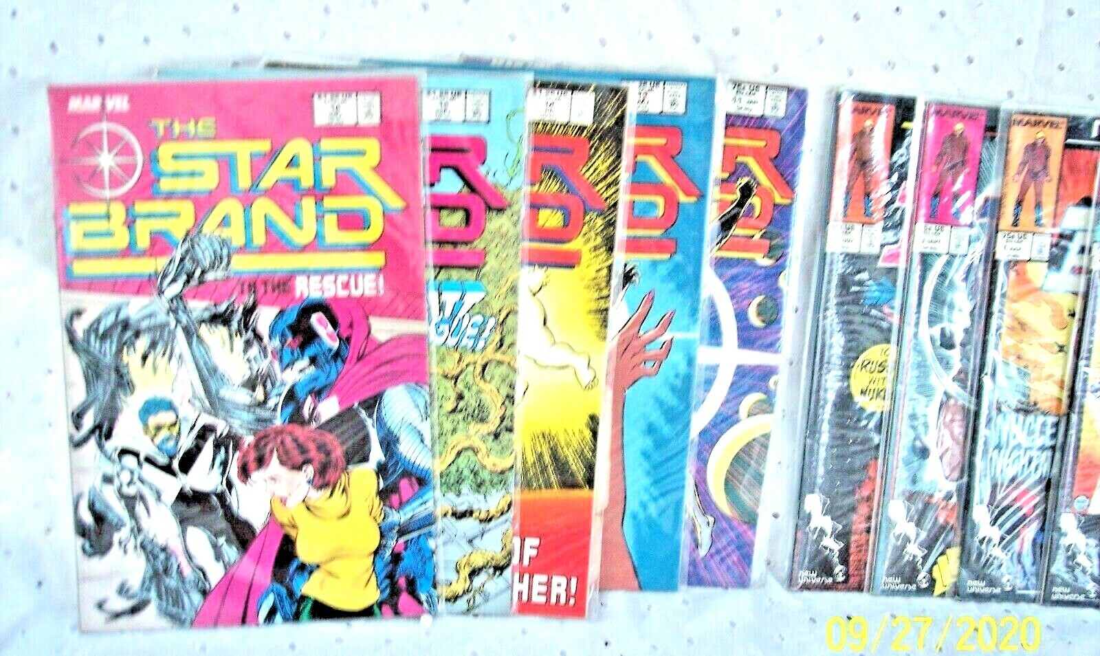 STAR BRAND # 1-3-4-7-8-9-10-11-13-14-15-16= MARVEL COMIC BOOKS :U ...