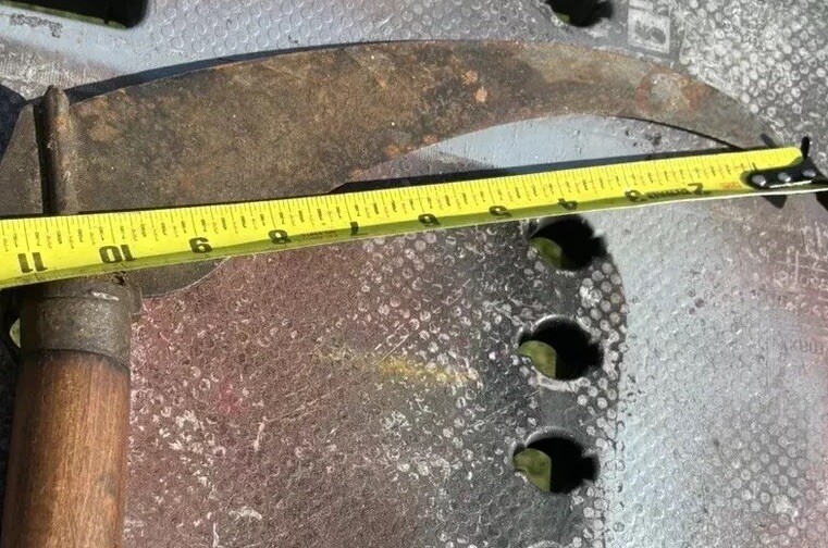 Vintage Hand Scythe Corn Knife Sickle | eBay