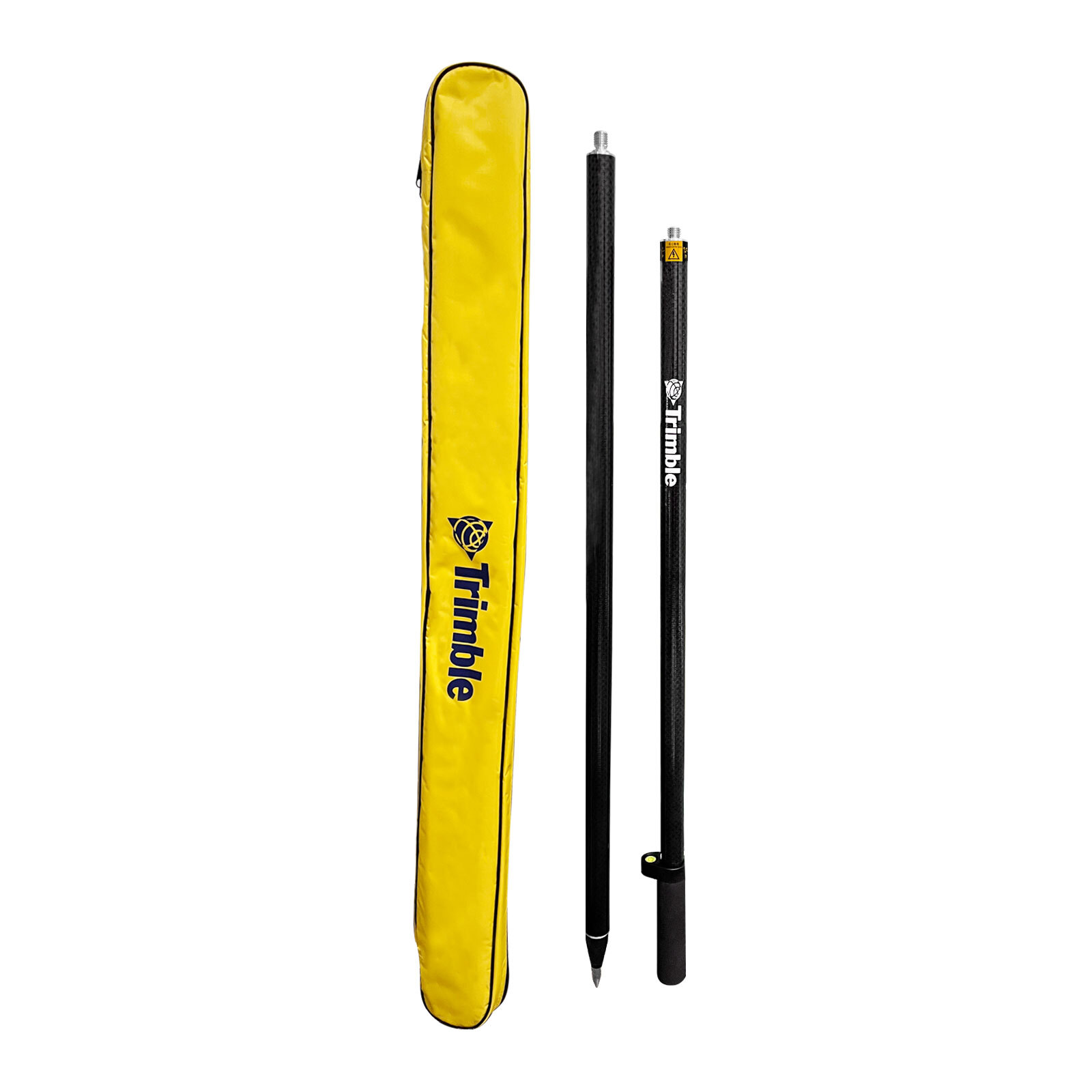 Trimble 2M Carbon Fibre with 2 sections Stitching carbon rod pole GPS ...