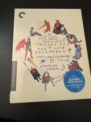 Pier Paolo Pasolini's Trilogy of Life Criterion Collection Blu-ray FREE ...