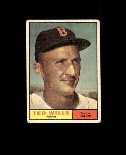 1961 Topps 548 Ted Wills POOR #D1,397109 | eBay