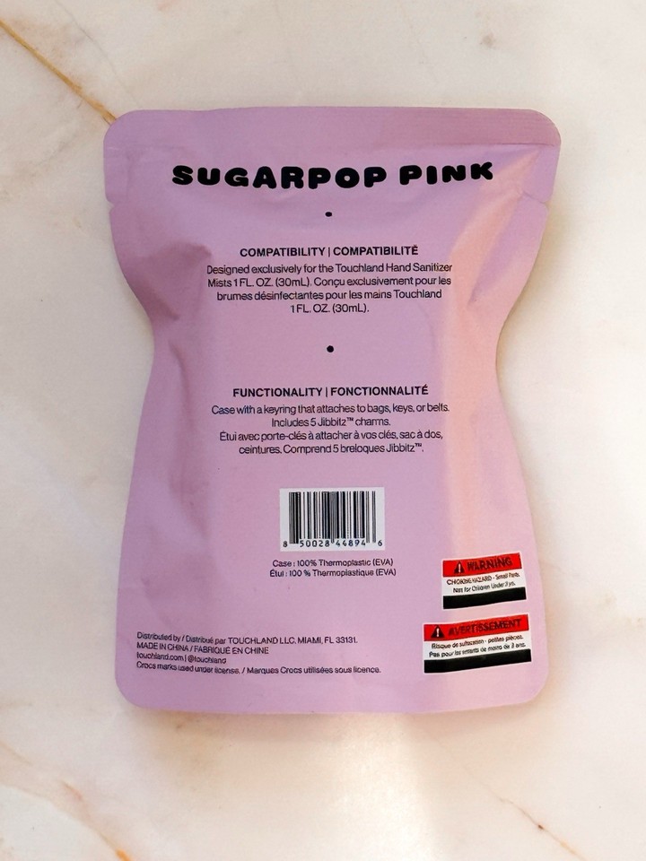 Crocs x Touchland Hand Sanitizer Mist Case (Sugarpop Pink) - Limited ...