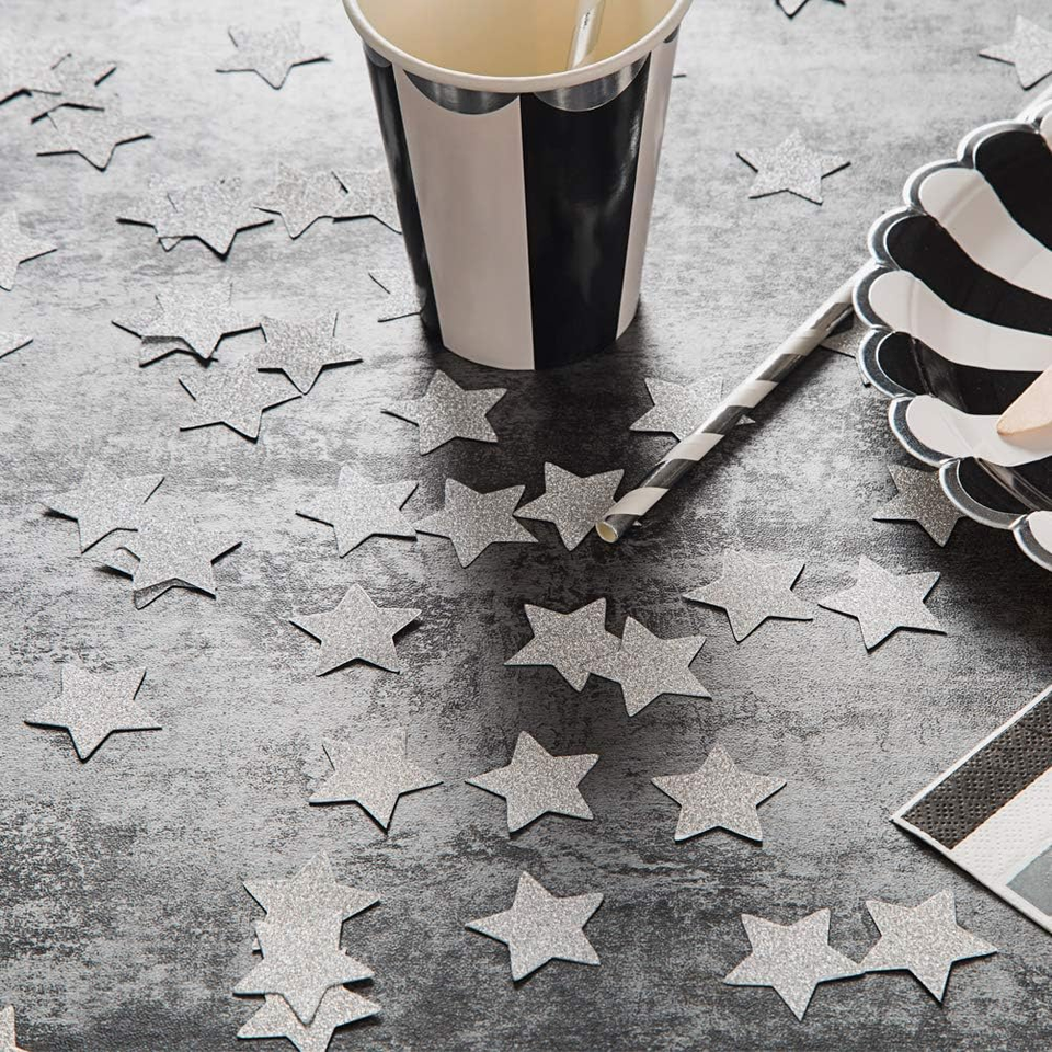 Glitter Star Confetti Wedding Party Decor and Table Decor 1.2’’ in ...