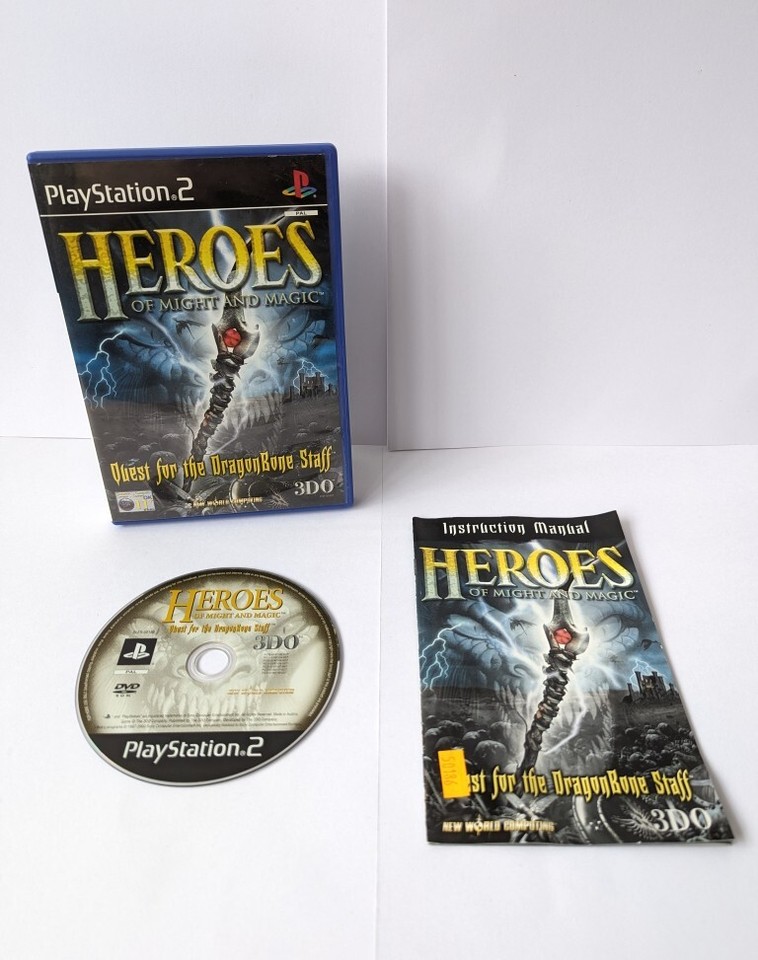 Warriors of Might and Magic & Heroes of Might and Magic PS2 Games ...