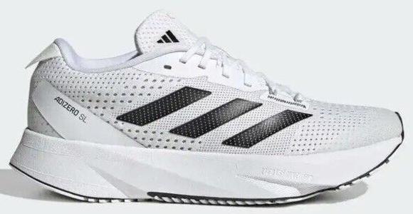 Size 8.5 - adidas Adizero SL White Black W for sale online | eBay