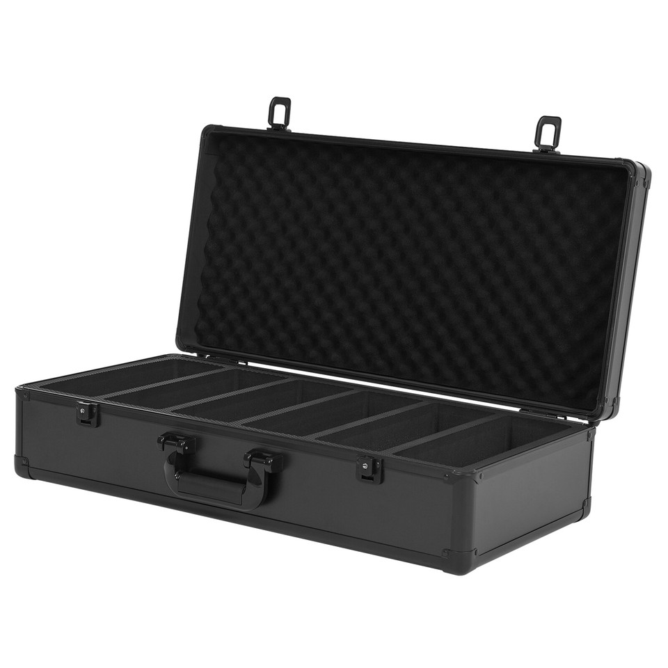 222 PSA Graded Card Storage Box 6 Slots Sports Card Holder Case w/ 2 ...