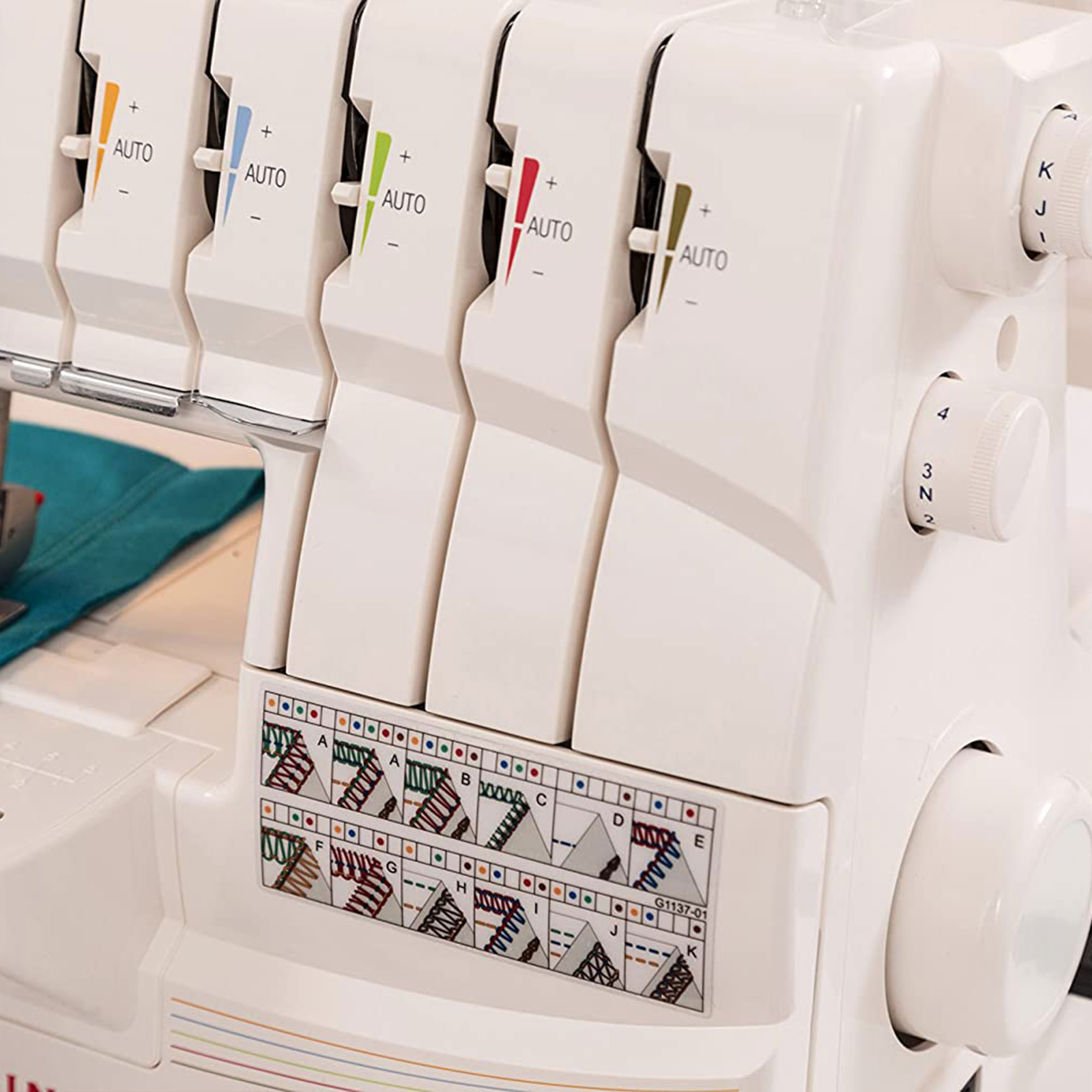 SINGER 14T968DC Professional 2 to 5 Thread Stitch Serger Sewing Machine ...