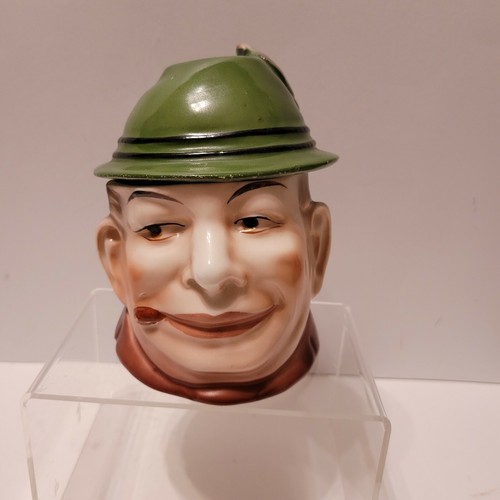 Vintage Hand Painted Toby Jar 5” Tall, Made in Austria, Alpine Cap, EUC ...