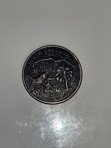 “Blackened” 2000 South Carolina State Quarter-Rare error coin | eBay