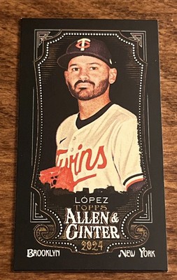 2024 Topps Allen And Ginter Pablo Lopez #321 Black Border | eBay