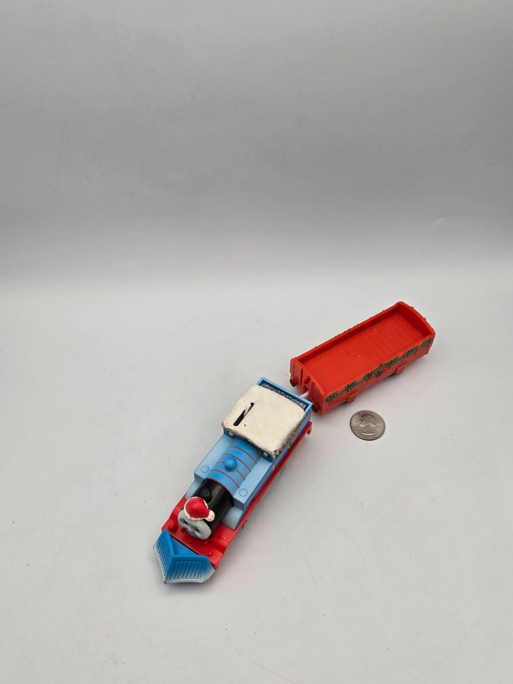 Motorized Trackmaster Thomas Friends Train Tank Engine Snow Plow Snowy ...