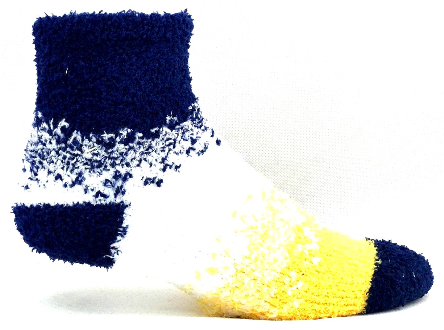 Indiana Pacers NBA Navy & Gold Marquee Soft Fuzzy Quarter Socks | eBay