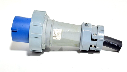 MENNEKES 460P9W 460P9W 1109 60A 4W 250VAC 1109A PLUG CUT CABLE | eBay