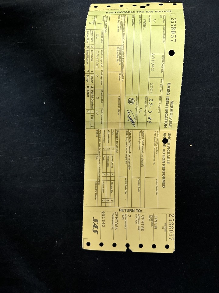 VHF Comm Control Head Panel; G-1739; 34; SERVICEABLE | eBay