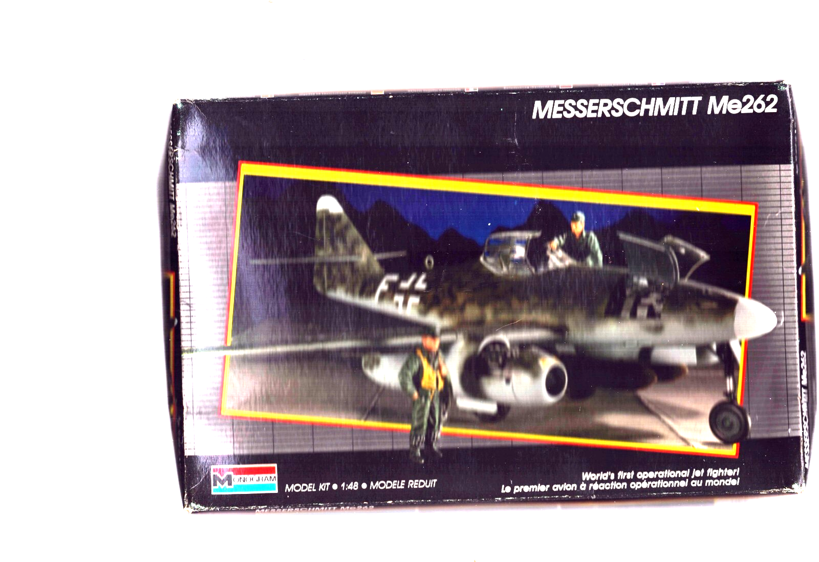 MONOGRAM 1/48 MESSERSCHMITT ME 262 OPEN BOX! | eBay