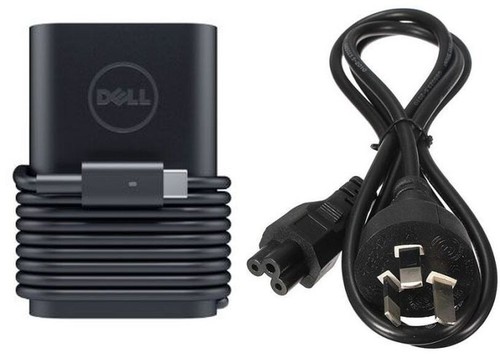 Dell 65W USB-C PECOS-Green AC Adapter with Power Cord | eBay Australia