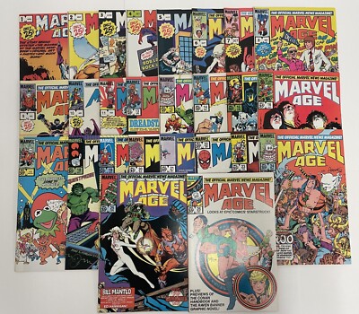 Marvel Age #1-26 Partial Set Marvel 1983 VF/NM | eBay