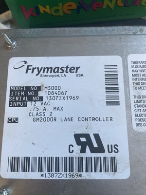 Frymaster M3000 LOV Computer Control Assembly GM2000R 1084067 | eBay