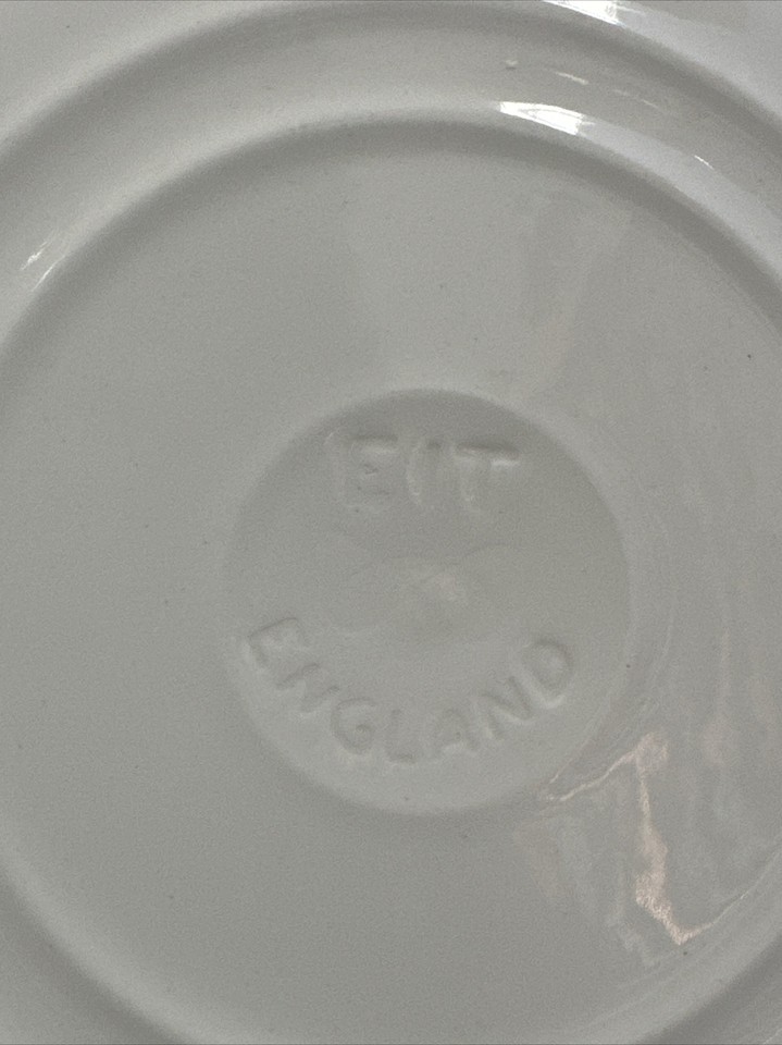 4 Blue Willow EIT Dinner Plate SET 9-3/4”ENGLAND IRONSTONE Transferware ...