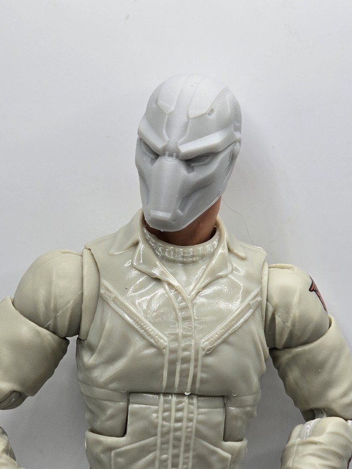 3d Printed YEAR 1 RED HOOD HEAD 1:12 6" GI Joe Classified/Marvel ...