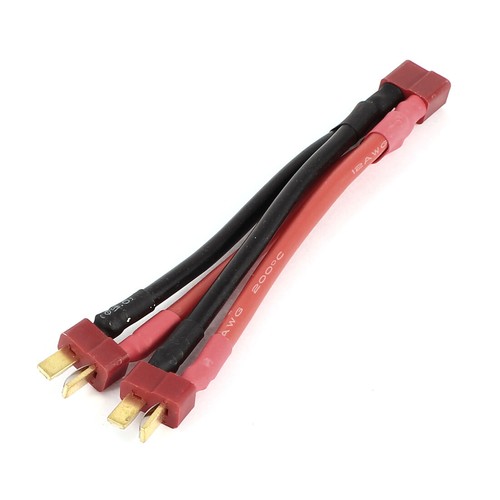 RC Model Car Lipo Battery T-Connect Series Female to Male Connector 4.7 ...