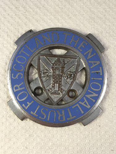 Vintage National Trust for Scotland Car Badge | eBay